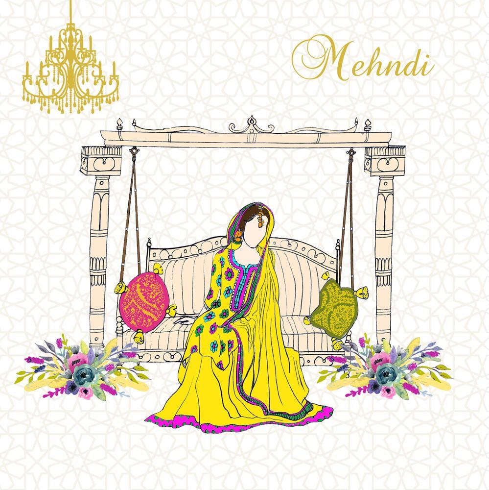 Mehndi Cards